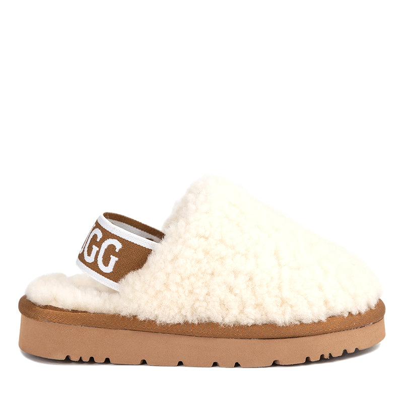 UGG Kids Strap Fluffy Scuff – UGG Boot Australia